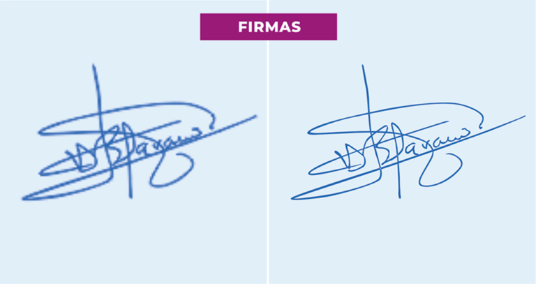 Vectorizado de firmas con trazado profesional y manual 100%