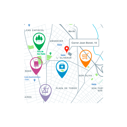 Vectorizado de plano o mapa trazado a mano 100%